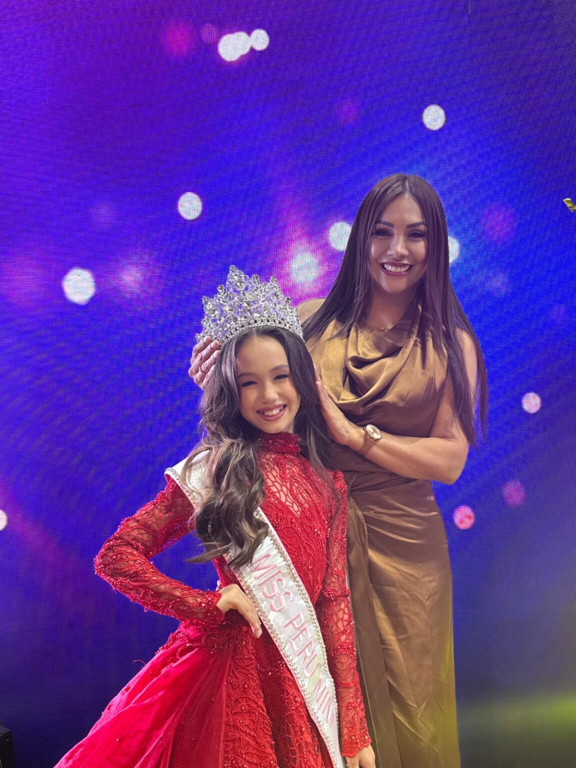 Trujillana Arianna Tesoriero Reto se corona Miss Perú Mini 2026